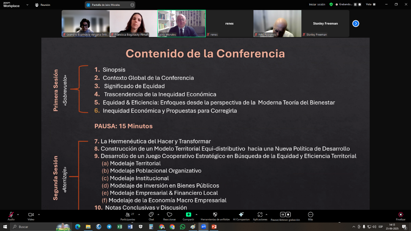 Charla MAGDEL abordó la equidad y eficiencia territorial como claves ...